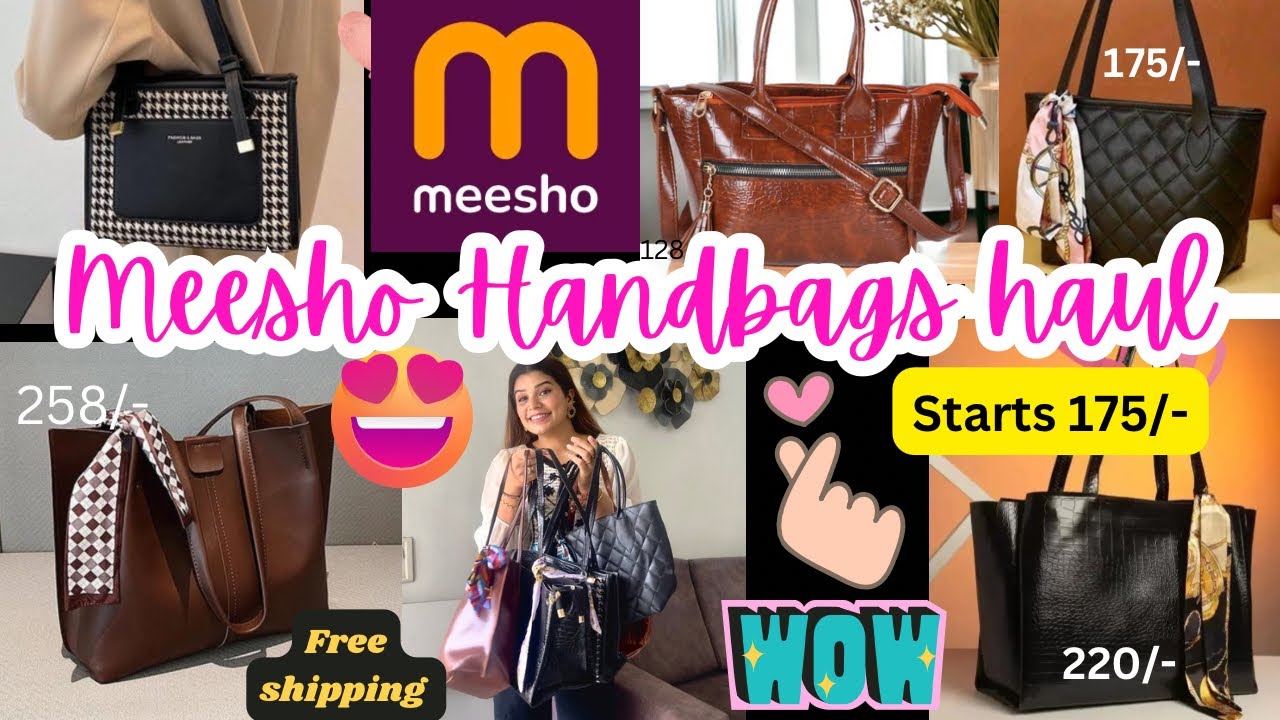 Top Budget-Friendly Handbags from Meesho Under ₹300 | meesho handbags ...