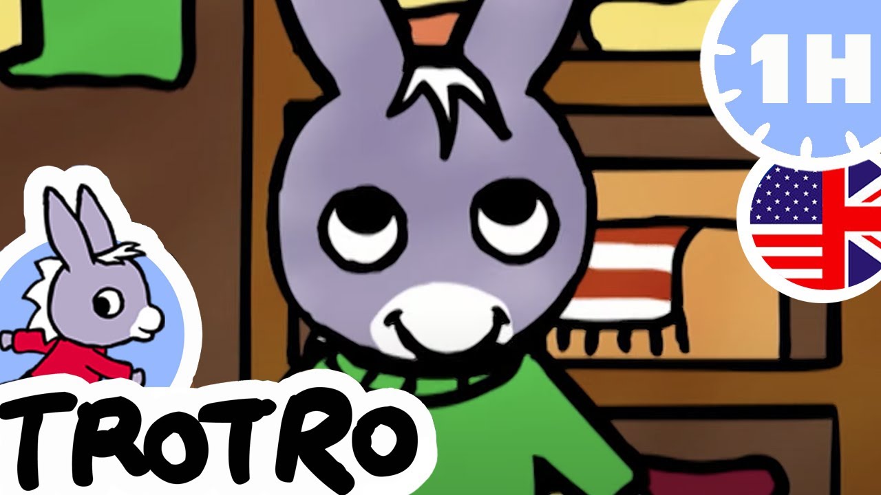 TROTRO⭐️ - Trotro plays with his clothes⭐️ |preschool series|educative ...