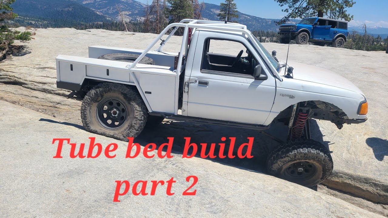 Ford Ranger Tube Bed With tool boxes Part 2 - YouTube
