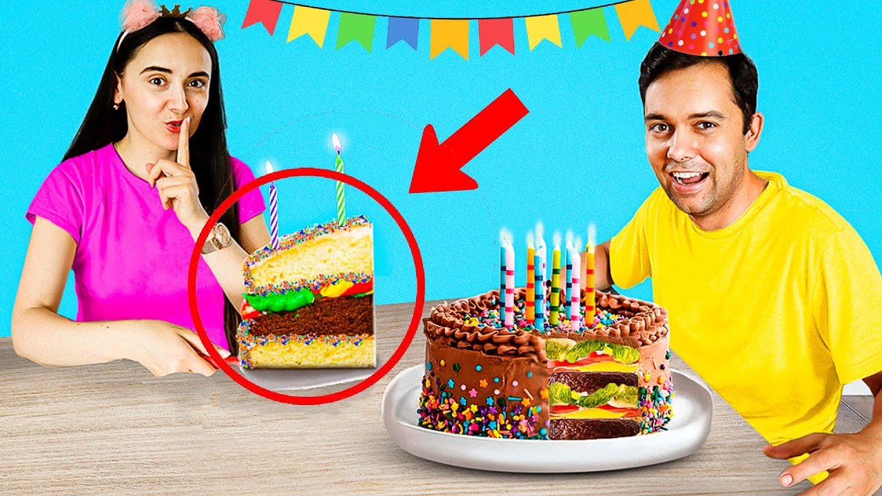 FARSA ! I-am facut un TORT FALS de Ziua Lui! - YouTube