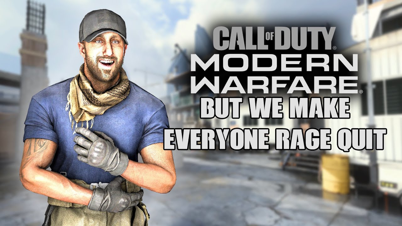 Modern Warfare but we make everyone rage quit (Call of Duty Modern ...