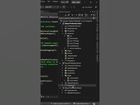 How to | Blazor WebAssembly Server Pre-rendering | .Net 7 | The Umair Tahir | Part - 3 - YouTube