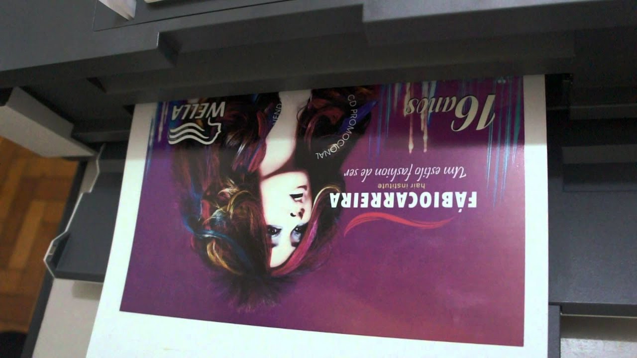 MINI PLOTTER EPSON T1110 ECO SOLVENTE COM BANDEIJA TRAZEIRA IMPRIMINDO ...