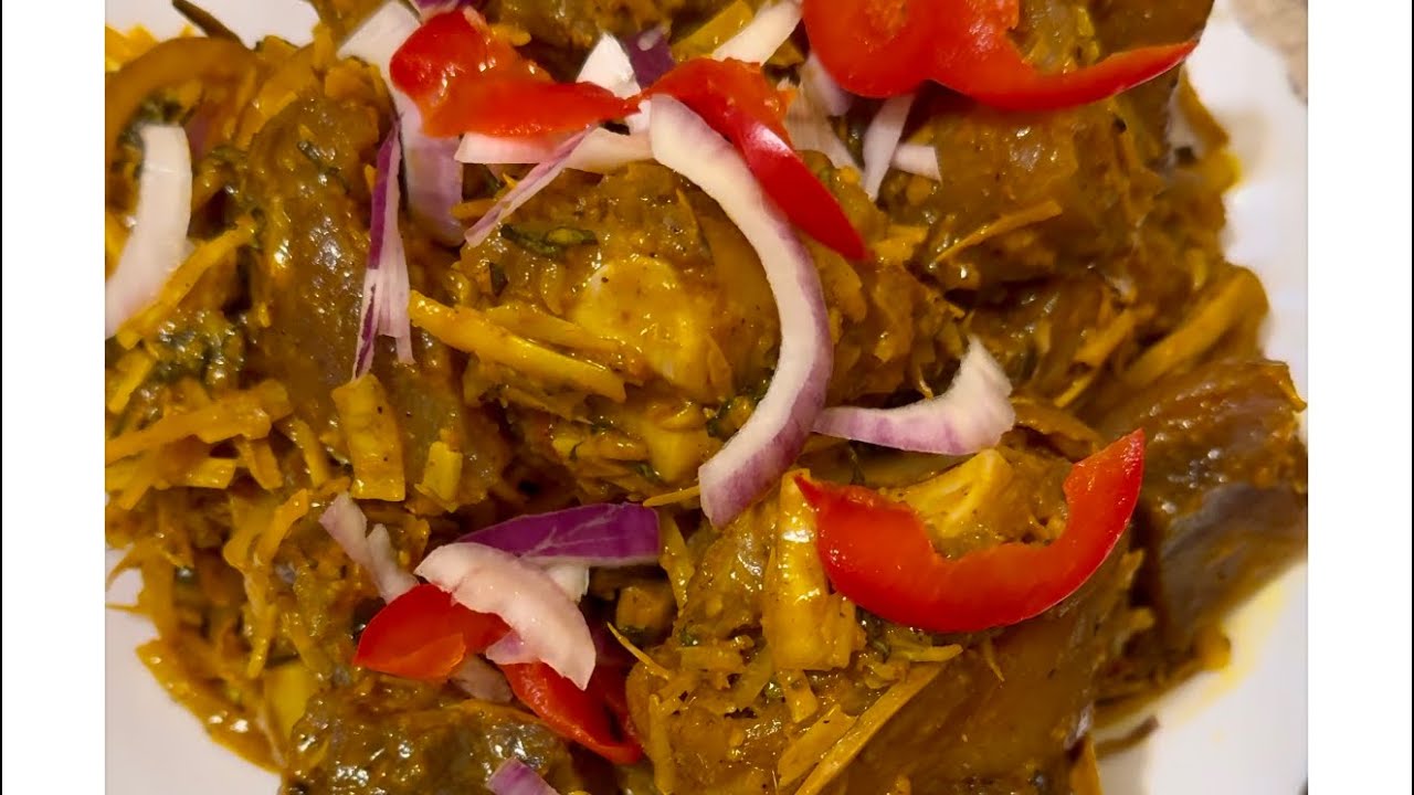 How to make Abacha and Ugba. Authentic Nigerian recipe - YouTube