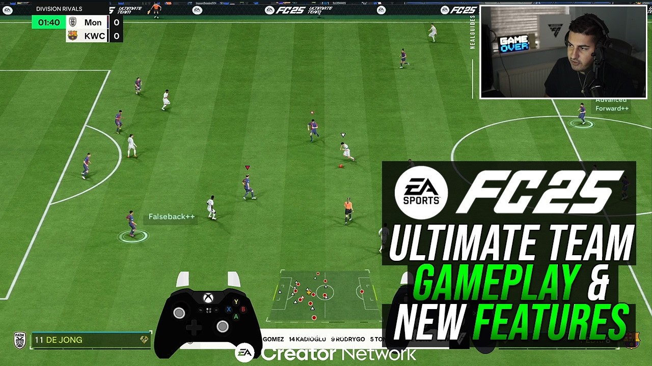 EA FC 25 - Ultimate Team Gameplay & Roles, New Features Showcase (How ...