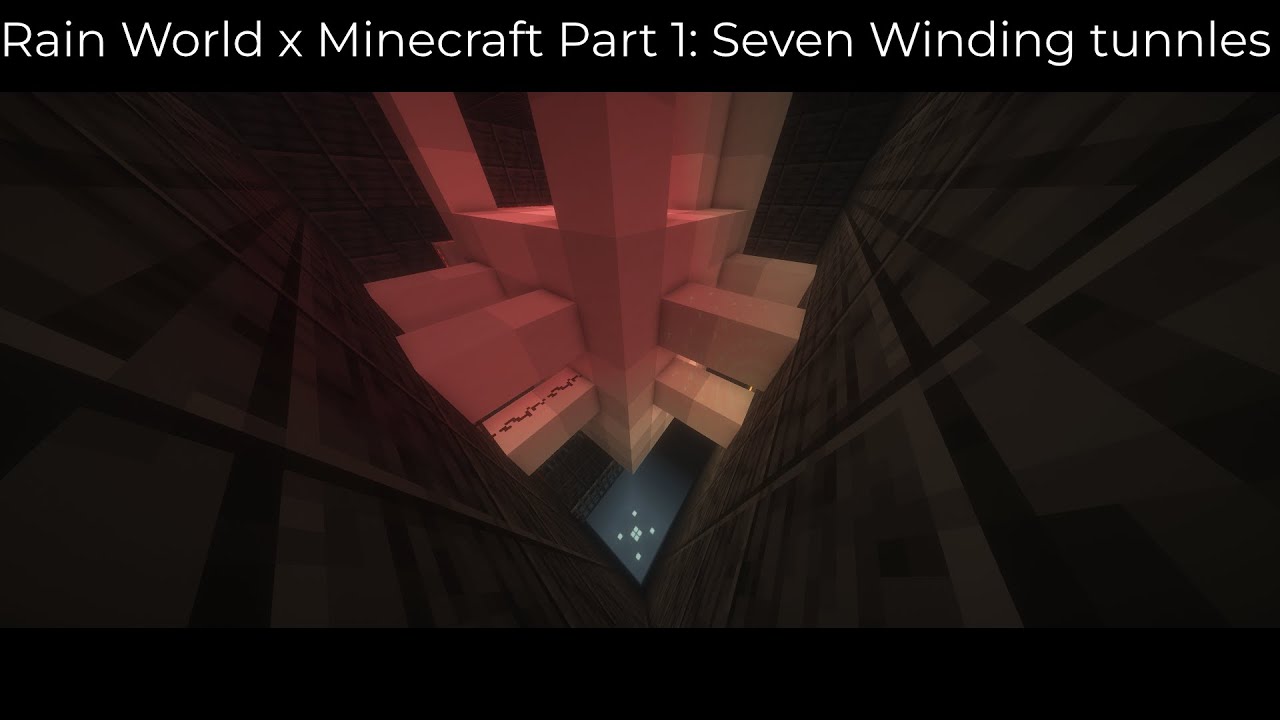 Rain World x Minecraft Part 1: Seven Winding Tunnels - YouTube