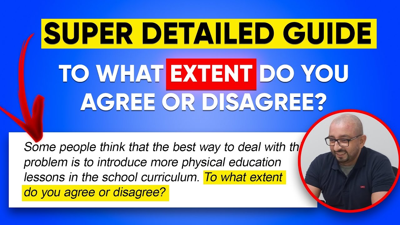 IELTS Writing - Get A Band 7 QUICKLY| To What Extent Do You Agree ...