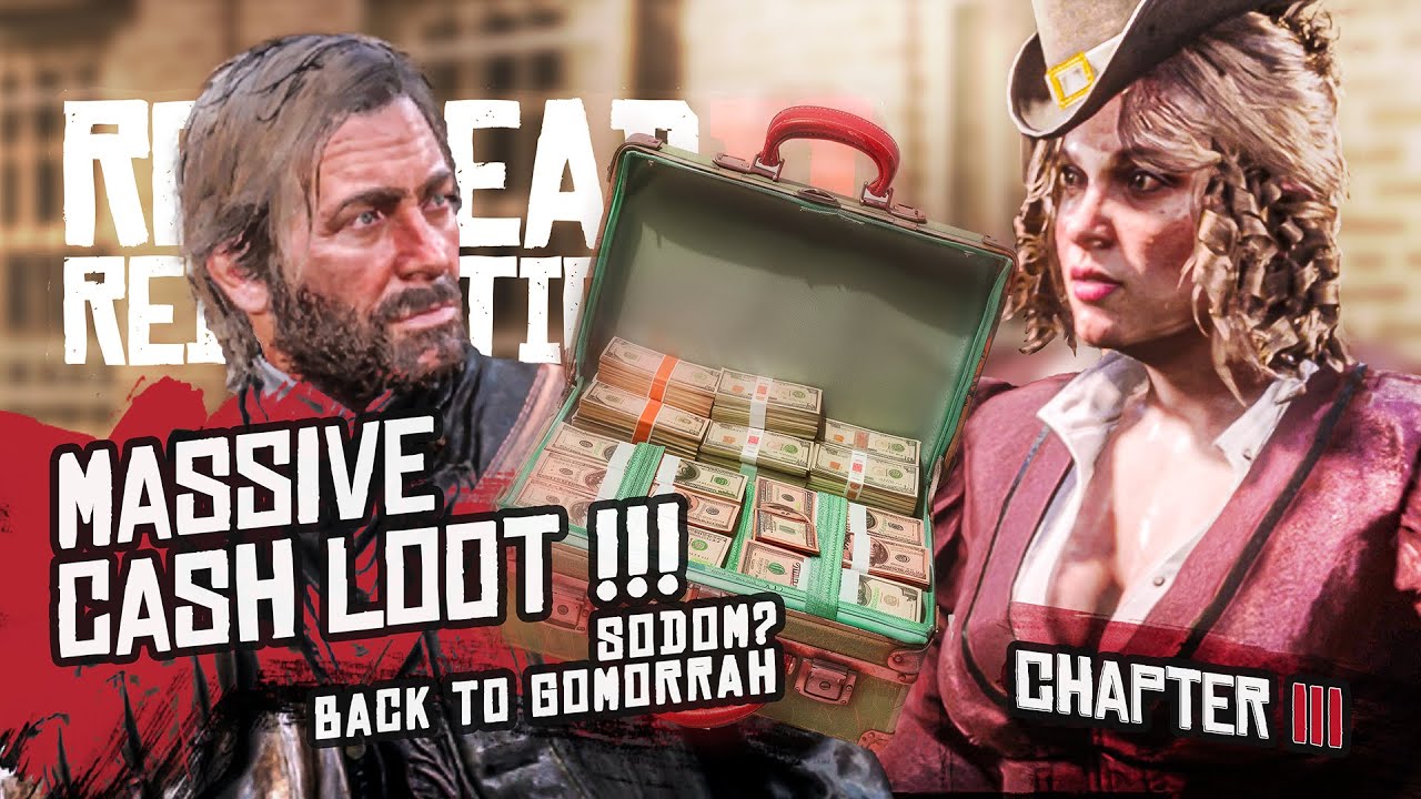 RDR2 — The Great Valentine Bank Heist | Massive Cash Loot | 4K 60FPS ...