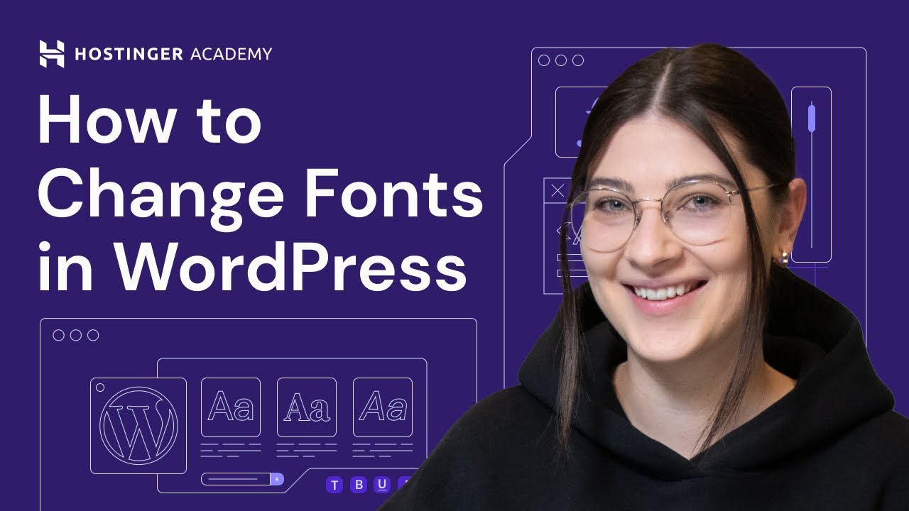 How to EASILY Change Fonts in WordPress | 3 Fast and Easy Ways - YouTube