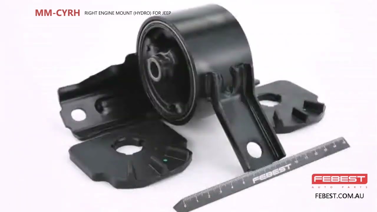 MM-CYRH RIGHT ENGINE MOUNT (HYDRO) FOR JEEP - YouTube