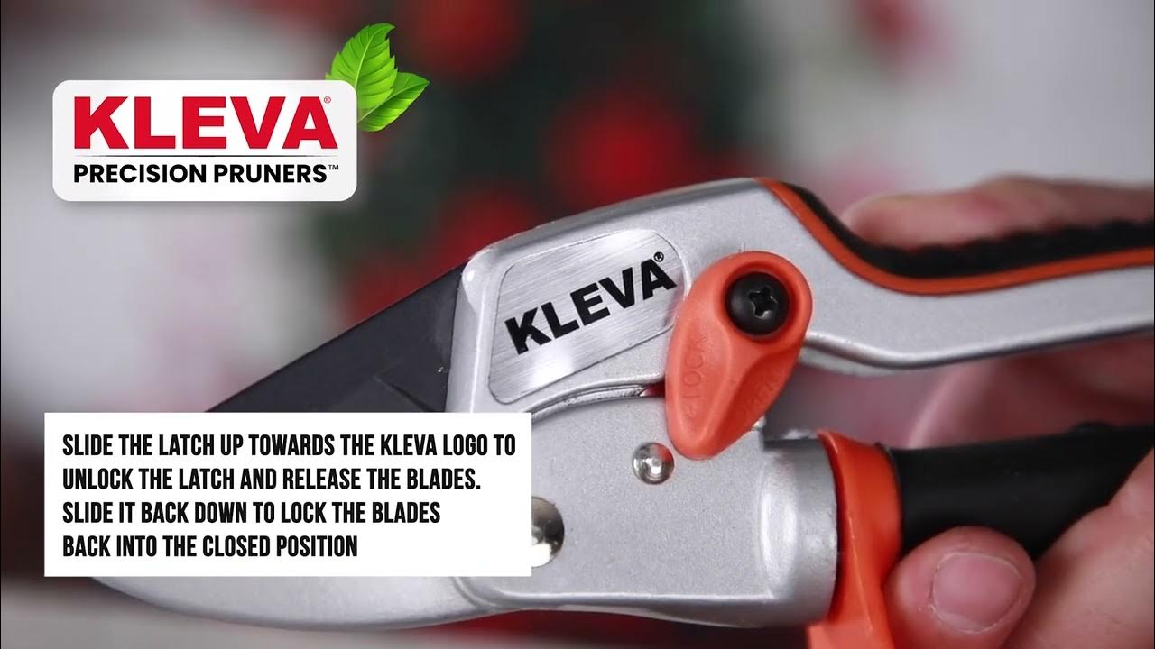 Ensuring Safety: A Guide To Using The Kleva Pruner's Safety Latch | KlevaRange.com.au - YouTube