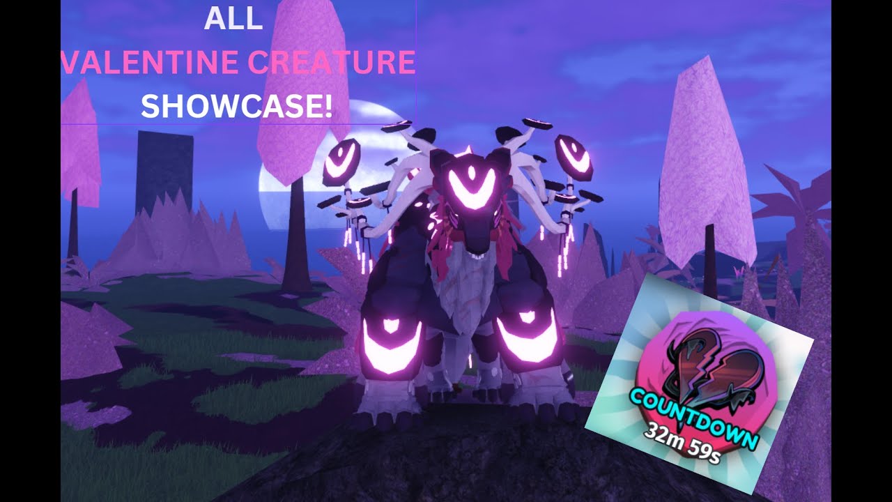 ALL VALENTINE SHOWCASES!!!! | Creatures of Sonaria - YouTube