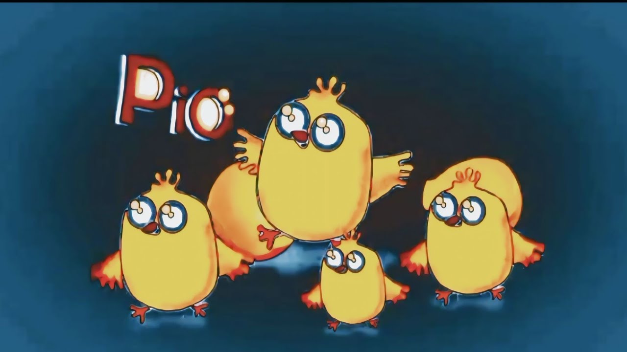 El Pollito Pio - Cantan Los Pollitos con diferentes efectos | Pollito ...