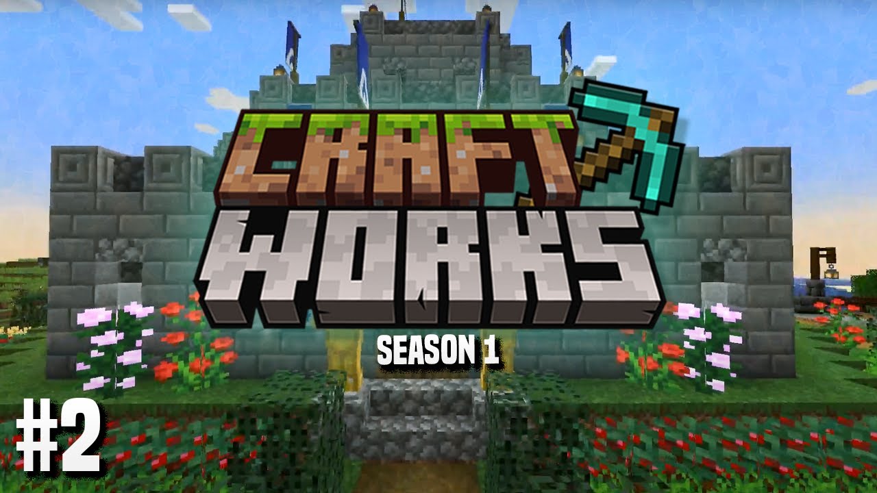 Simple Castle at Spawn! | Craftworks SMP: Ep. 2 - YouTube
