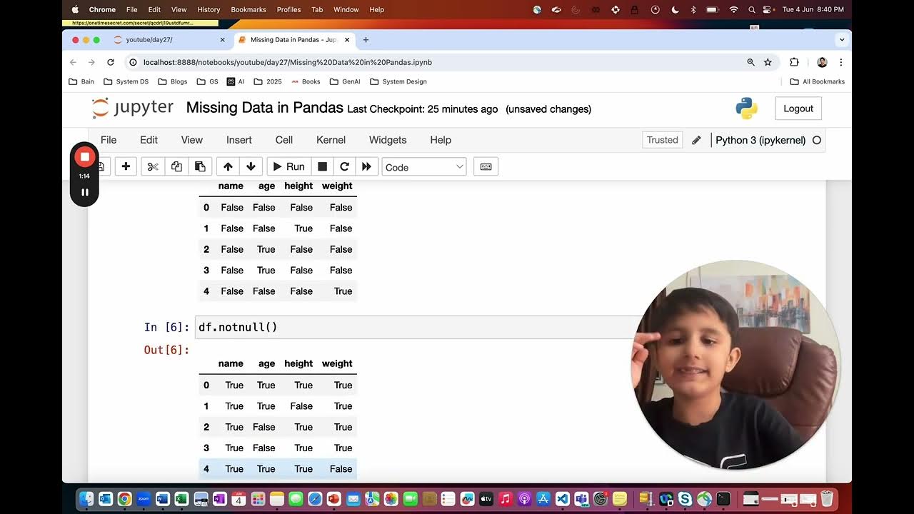 Day 29- Handling Missing Data in Pandas - YouTube