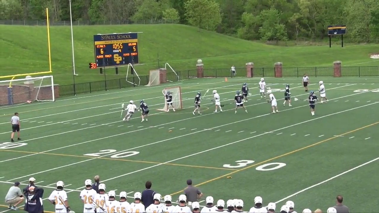 Andrew Milani sophomore year lacrosse highlights (Towson) - YouTube