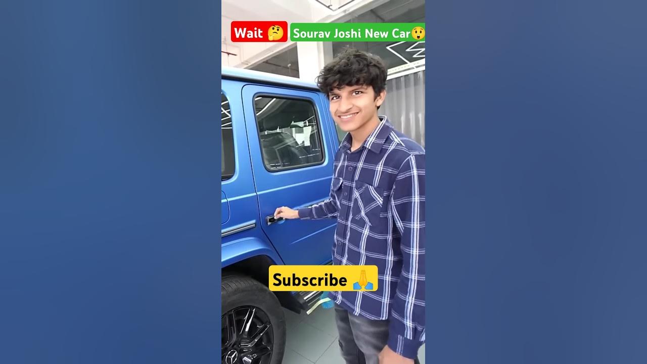 FINALLY BOOKED G-WAGON SAURAV JOSHI NEW CAR 😲||#shortsfeed #minivlog #souravjoshivlogs #vlog ...