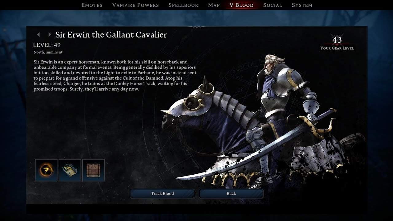 V Rising 1.1 | Brutal Sir Erwin the Gallant Cavalier, Unholy Approach ...