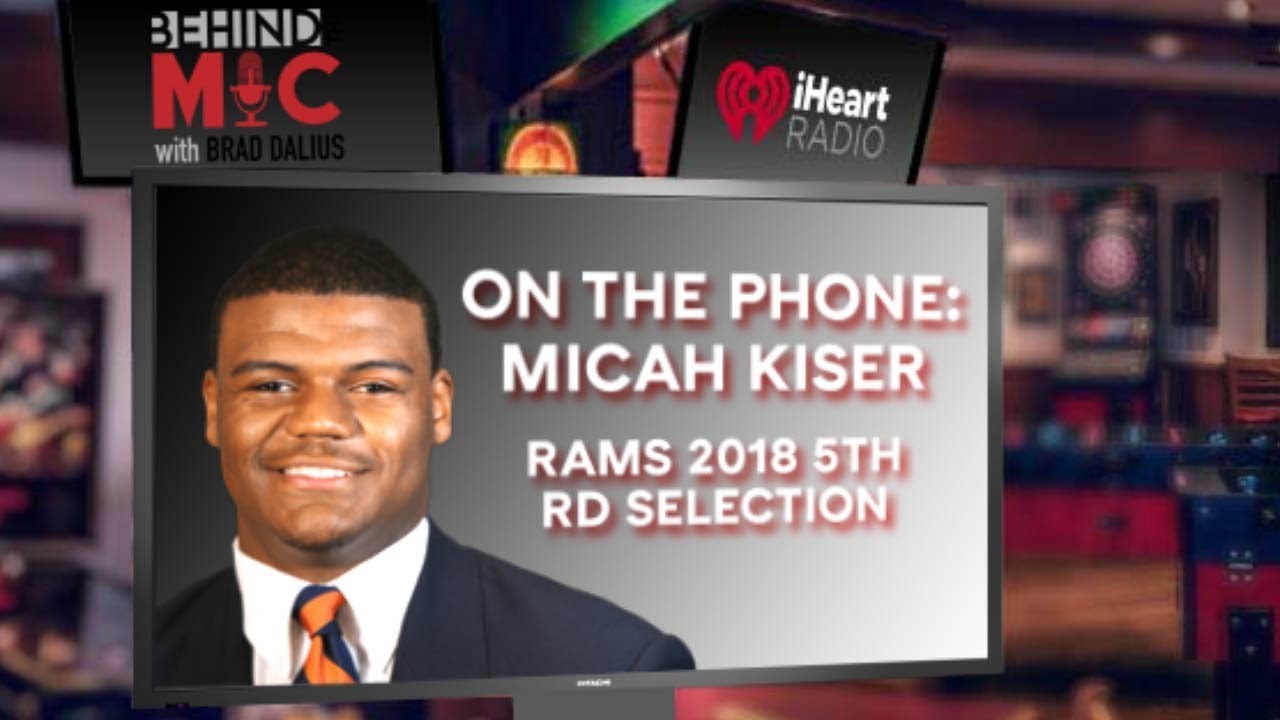 Micah Kiser On Being Drafted By The LA Rams - YouTube