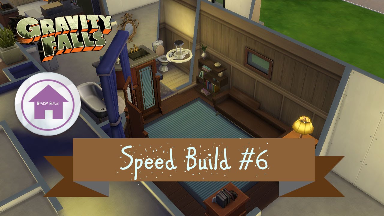 The Sims 4: Gravity Falls Mystery Shack Build Part 6 - YouTube