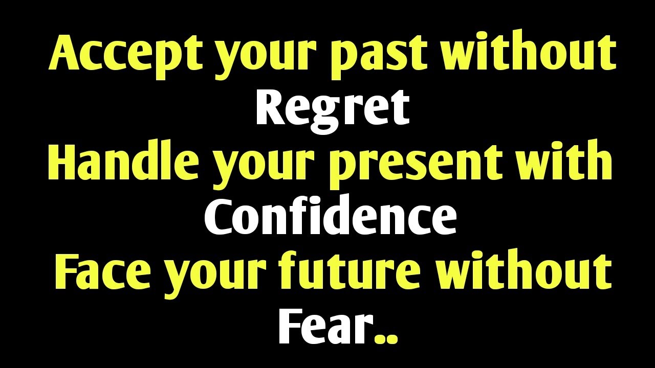 Accept Your Past Without Regret Handle Your..|| APJ Abdul kalam ...
