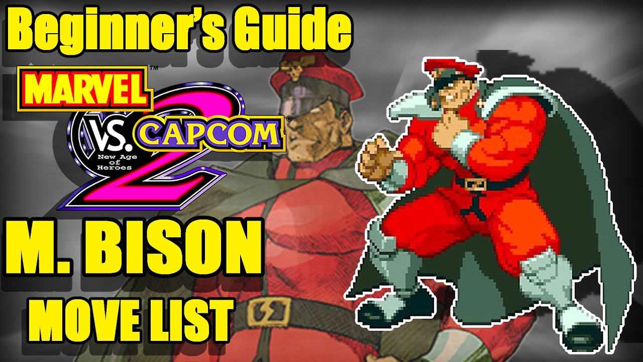M Bison mvc2 beginners guide - YouTube