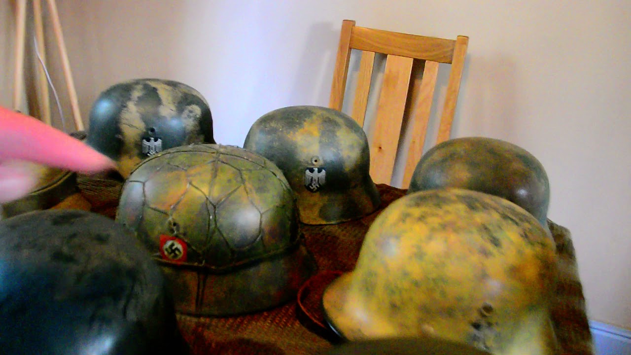 GERMAN HELMETS / FINNISH M55 / M40 - YouTube