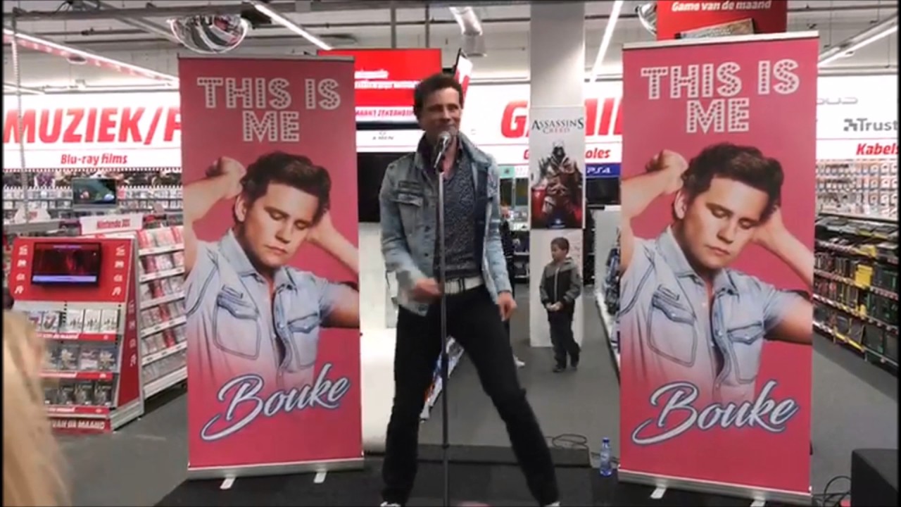 Bouke This Is Me CD Presentatie - YouTube