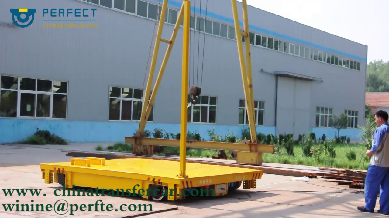 How to transfer heavy equipment in factory, use one bus bar rail ...