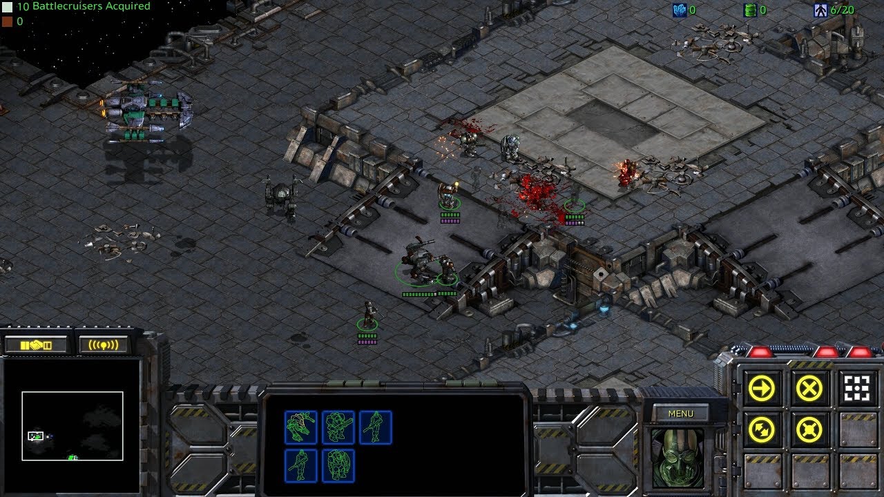 StarCraft: Remastered Co-op Campaign BW Terran Mission 2 - The Dylarian ...
