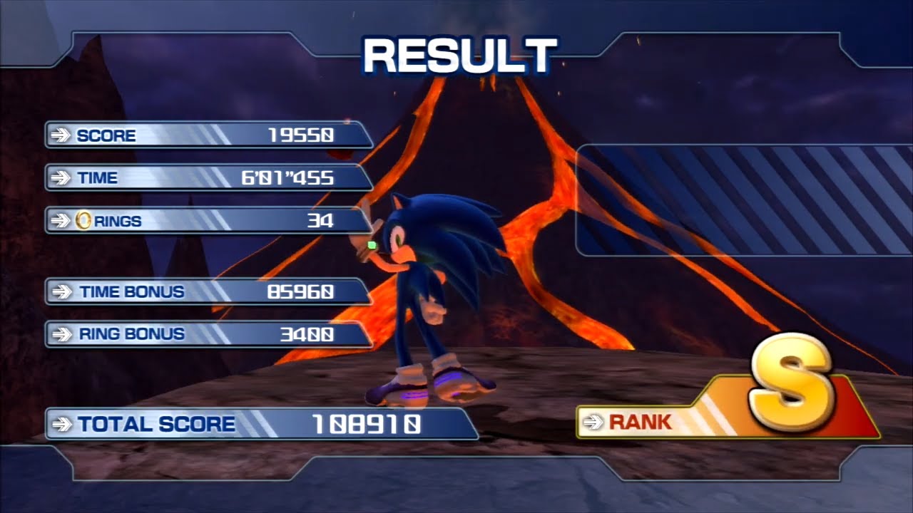 Sonic The Hedgehog 2006: Flame Core [Very Hard Mode] (Sonic) S Rank ...