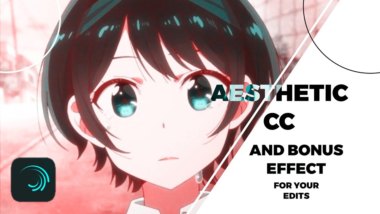Simple cc for aesthetic edits and bonus effect-Alight motion - YouTube