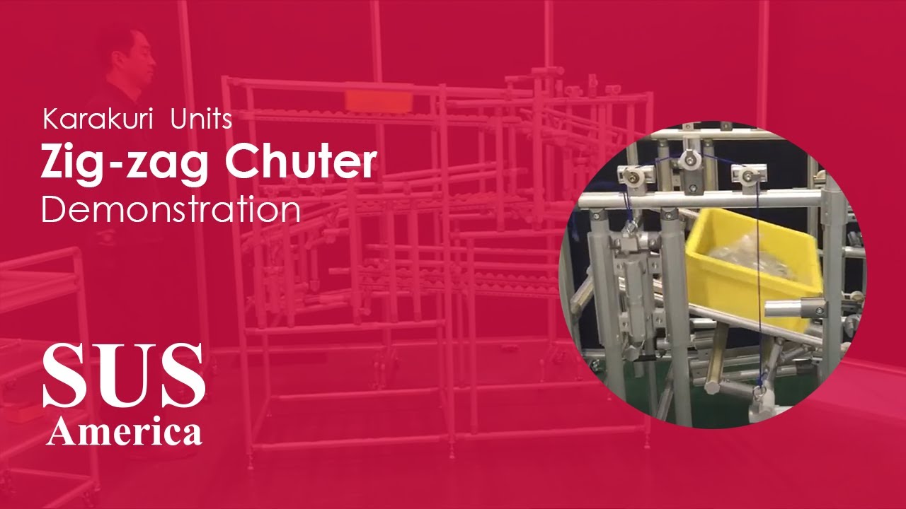 Zig-zag Chuter - YouTube