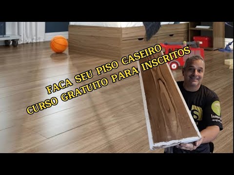 O MELHOR PISO CASEIRO DO YOUTUBE - NUNCA MAIS COMPRE PISO FAÇA O SEU ...