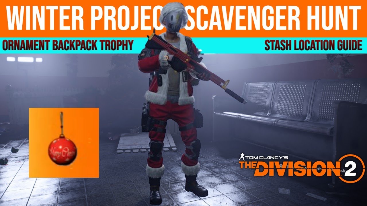 Winter Projects - Ornament | The Division 2 | Holiday Event Part#9 ...
