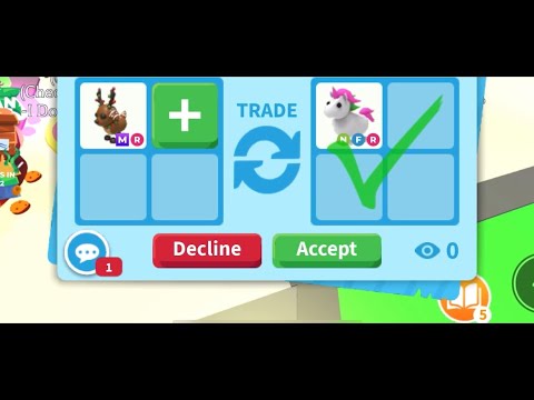 Adopt Me | Trading MEGA NEON GINGERBREAD REINDEER 🦌 - YouTube