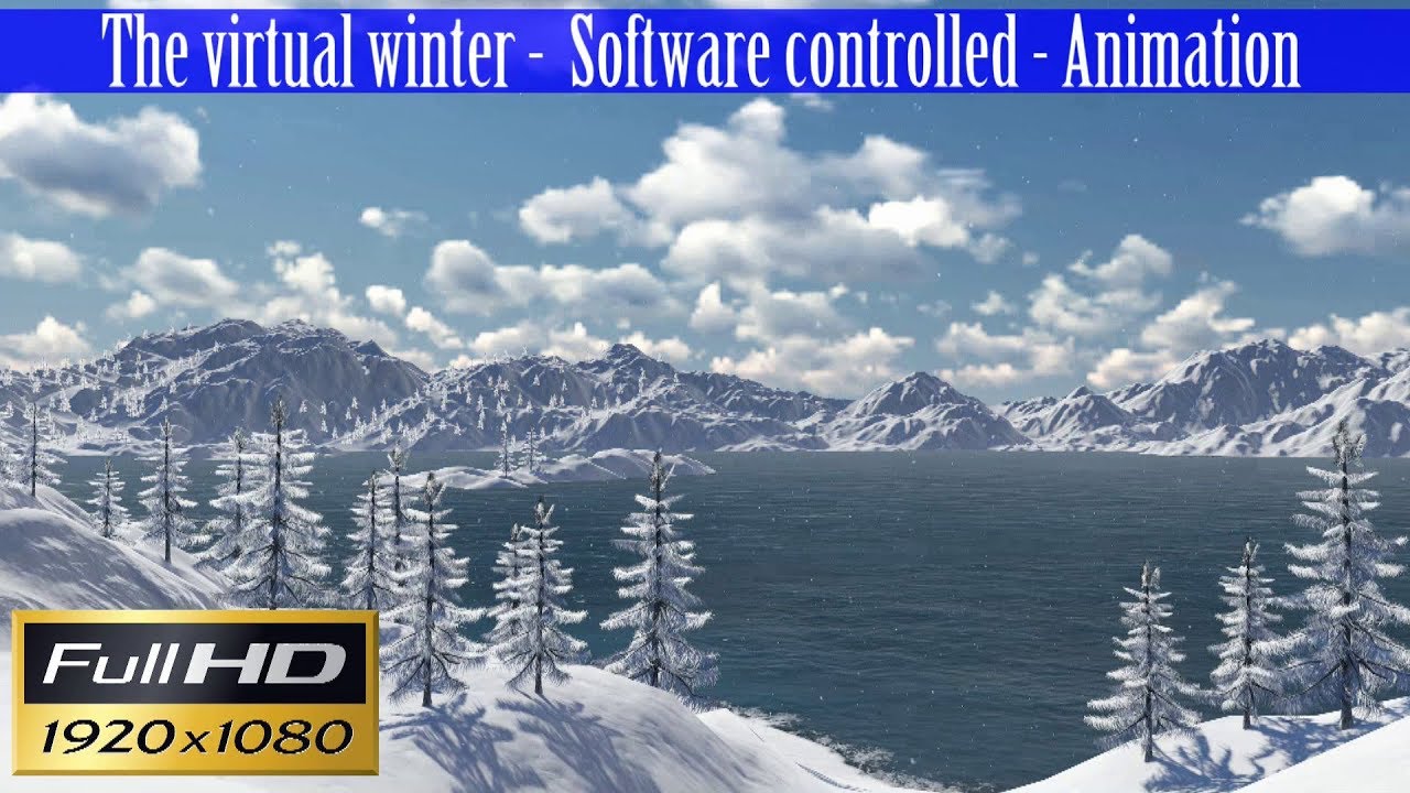 The virtual winter - Software controlled - Animation HD2 - YouTube