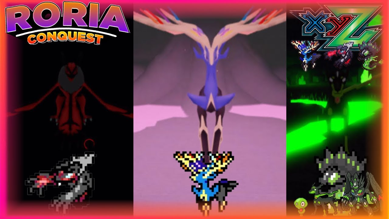 How To Get Xerneas, Yveltal,& Zygarde + 100% Form (Aura Trio) in ...