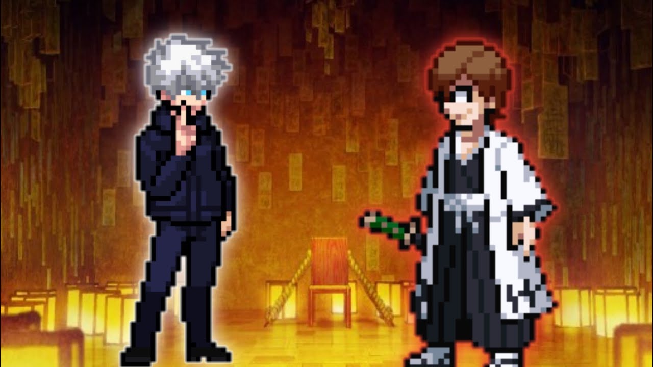 Gojo S1 RN OP(New) VS Captain Aizen V3 OP in Jump Force Mugen - YouTube