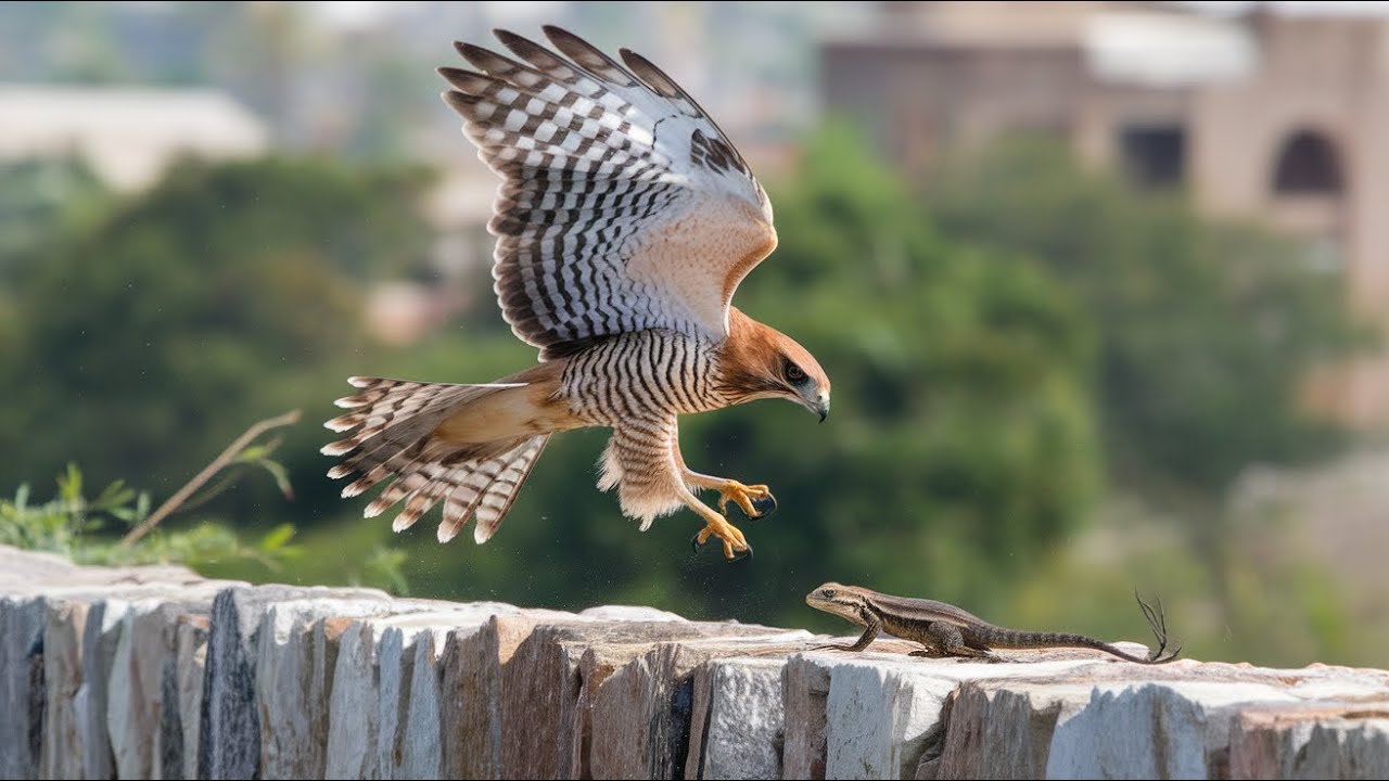 How the Shikra Outmaneuvers Its Prey - YouTube