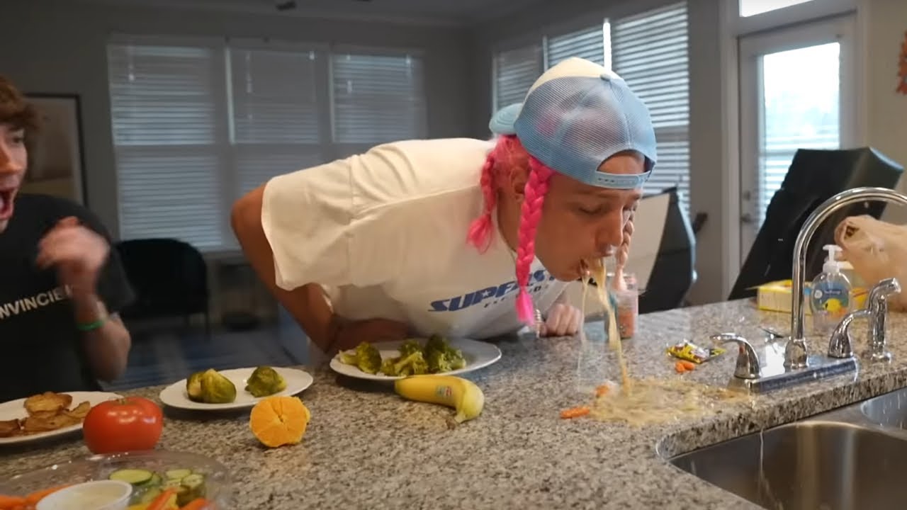 Baylen Levine made Peej eat this! - YouTube