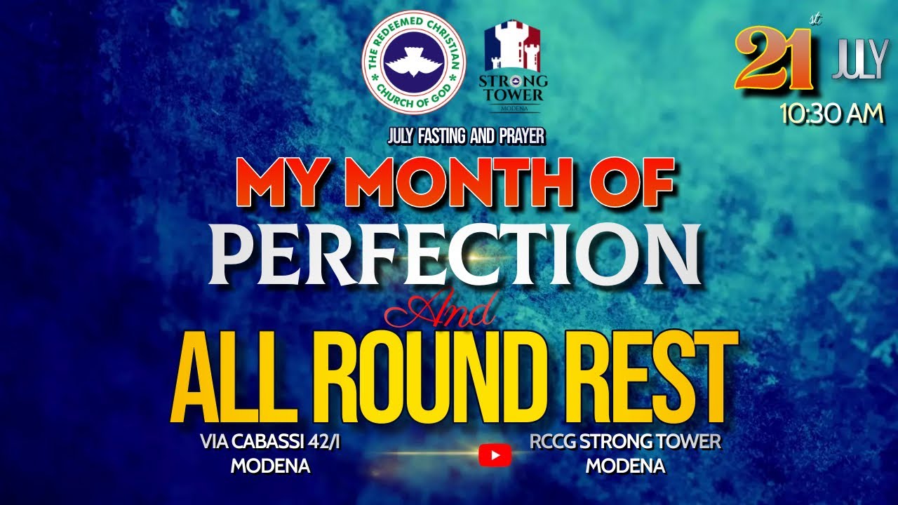RCCG Sunday Service 21/07/2024 - YouTube