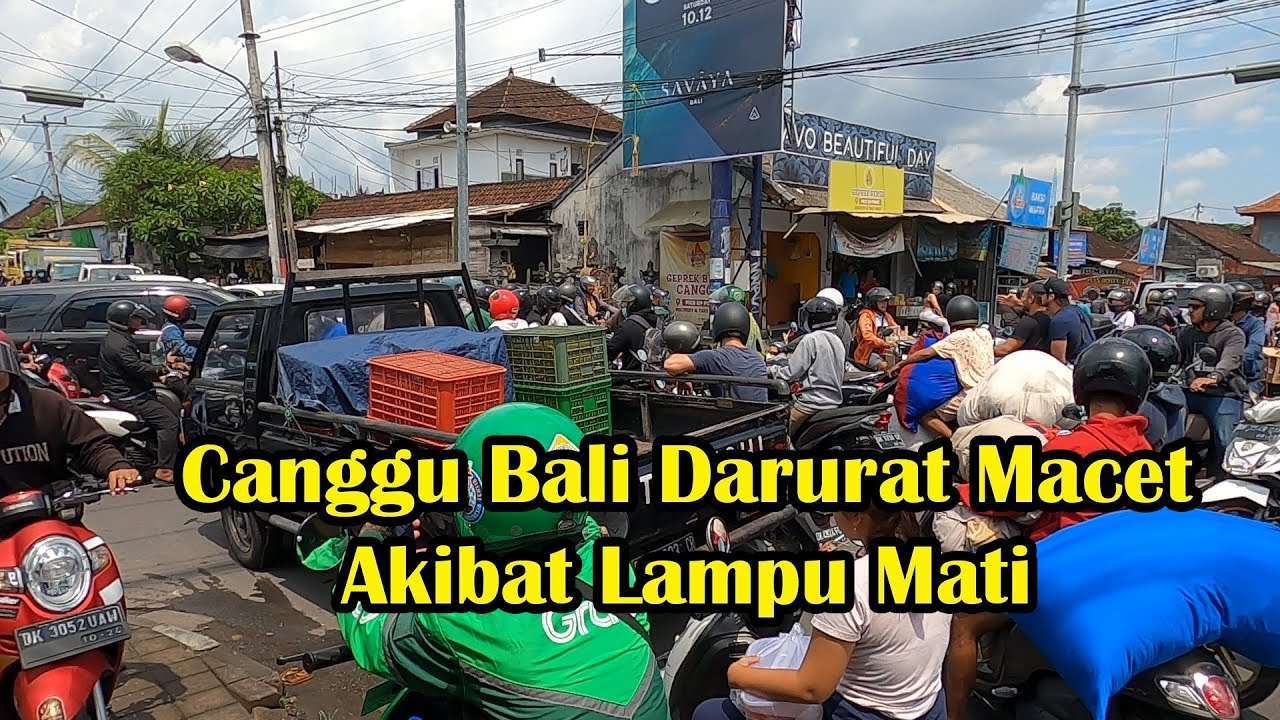 Canggu Bali Darurat Macet - YouTube