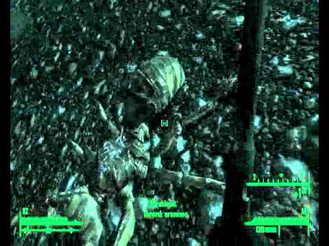 Fallout 3 - More enemies MOD - Gameplay - 1/4 - YouTube