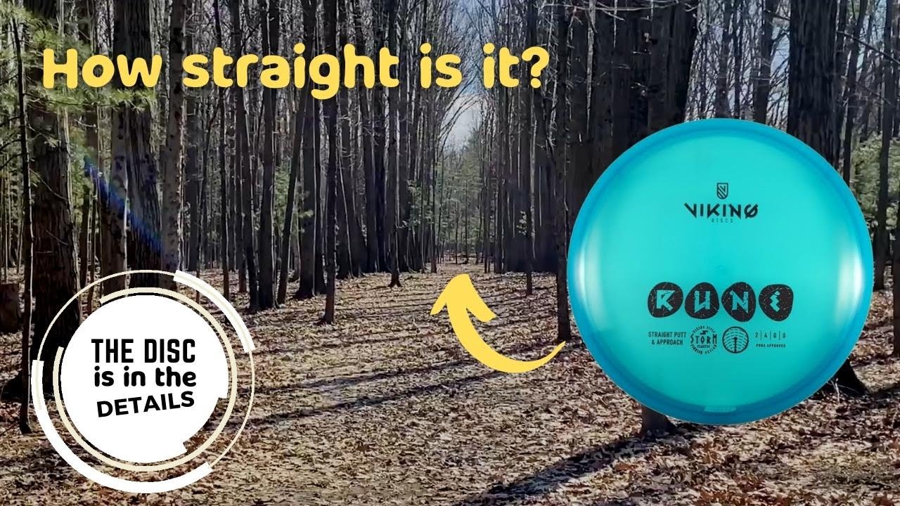 The straightest putter on the market? Viking Rune | The Disc is in the ...