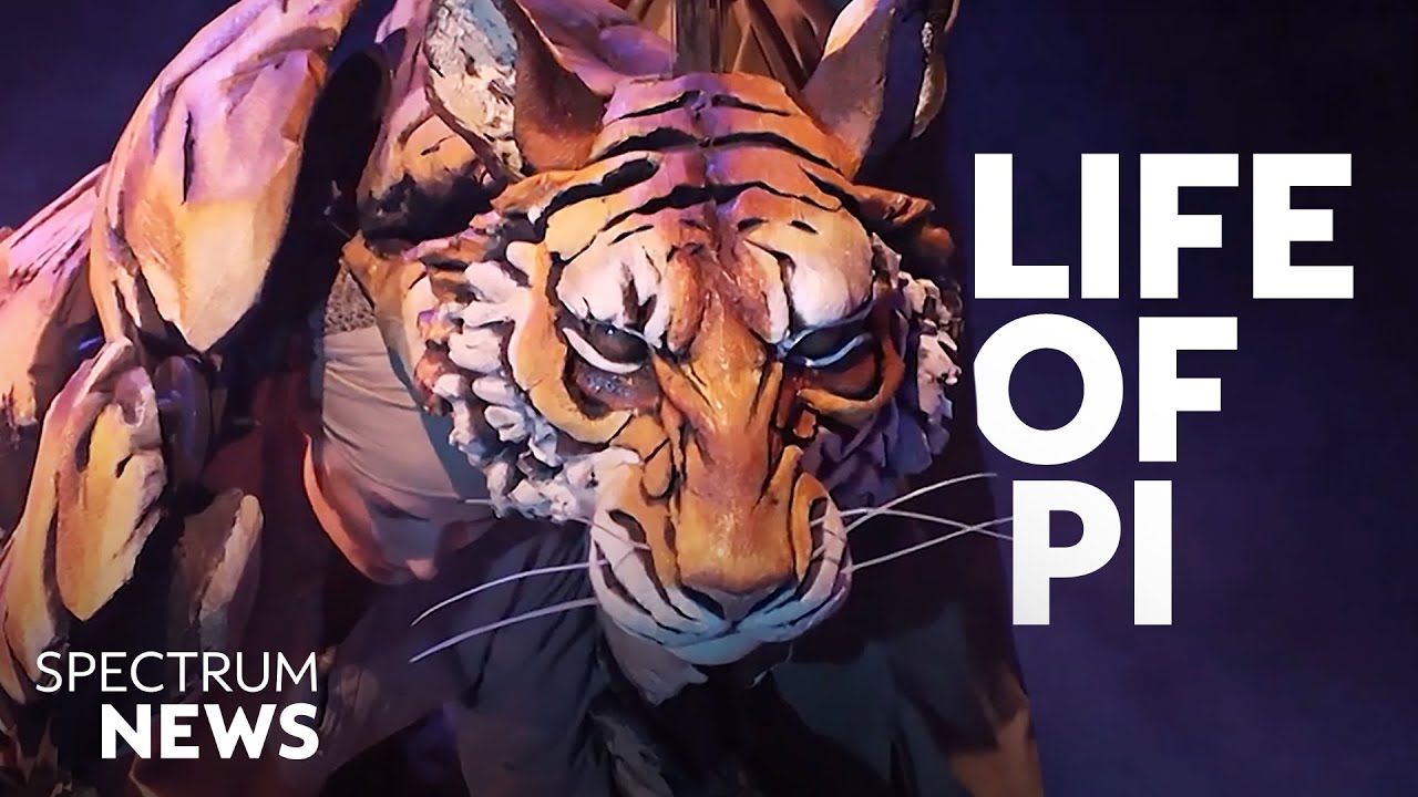 Life of Pi play features life-size tiger puppet - YouTube