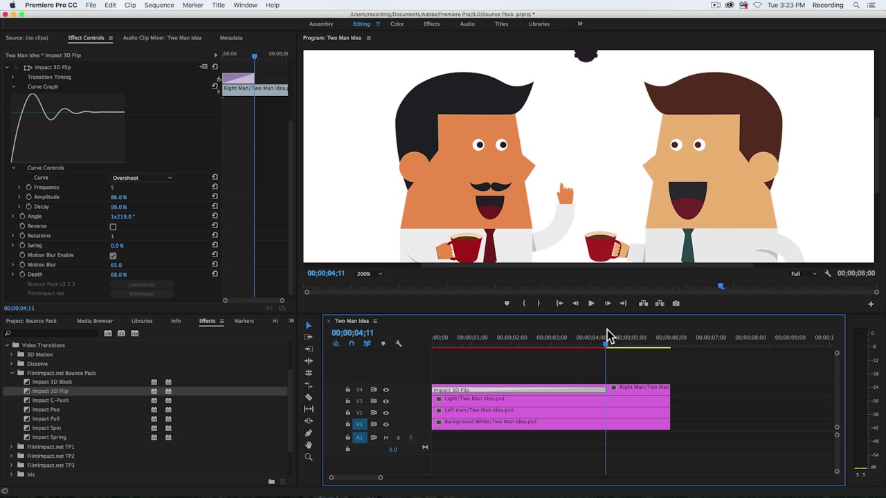 Create Stunning Animations In Half the Time — Film Impact Bounce Pack ...
