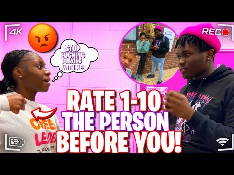 Rate the person before you 1-10🫤 (must watch) - YouTube