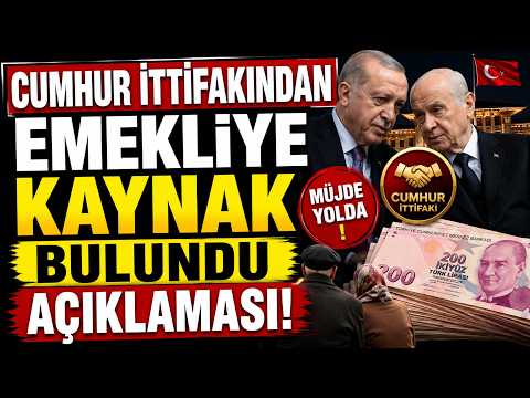 Cumhur İttifakından Emekliye Kaynak Bulundu Açıklaması