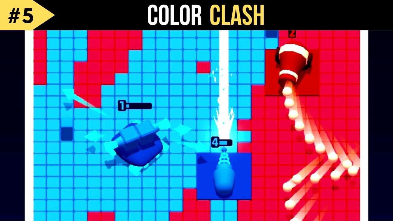 Color clash gameplay - color clash game - gameplay android part 5 - YouTube